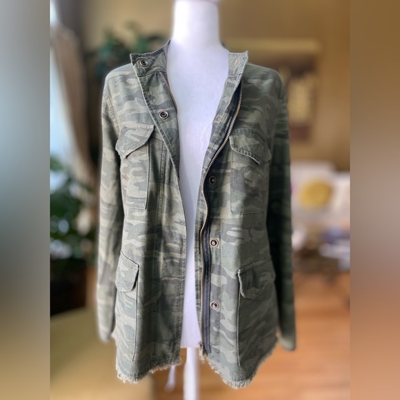 Sanctuary | Jackets & Coats | Sanctuary Lightweight Camo Jacket | Poshmark